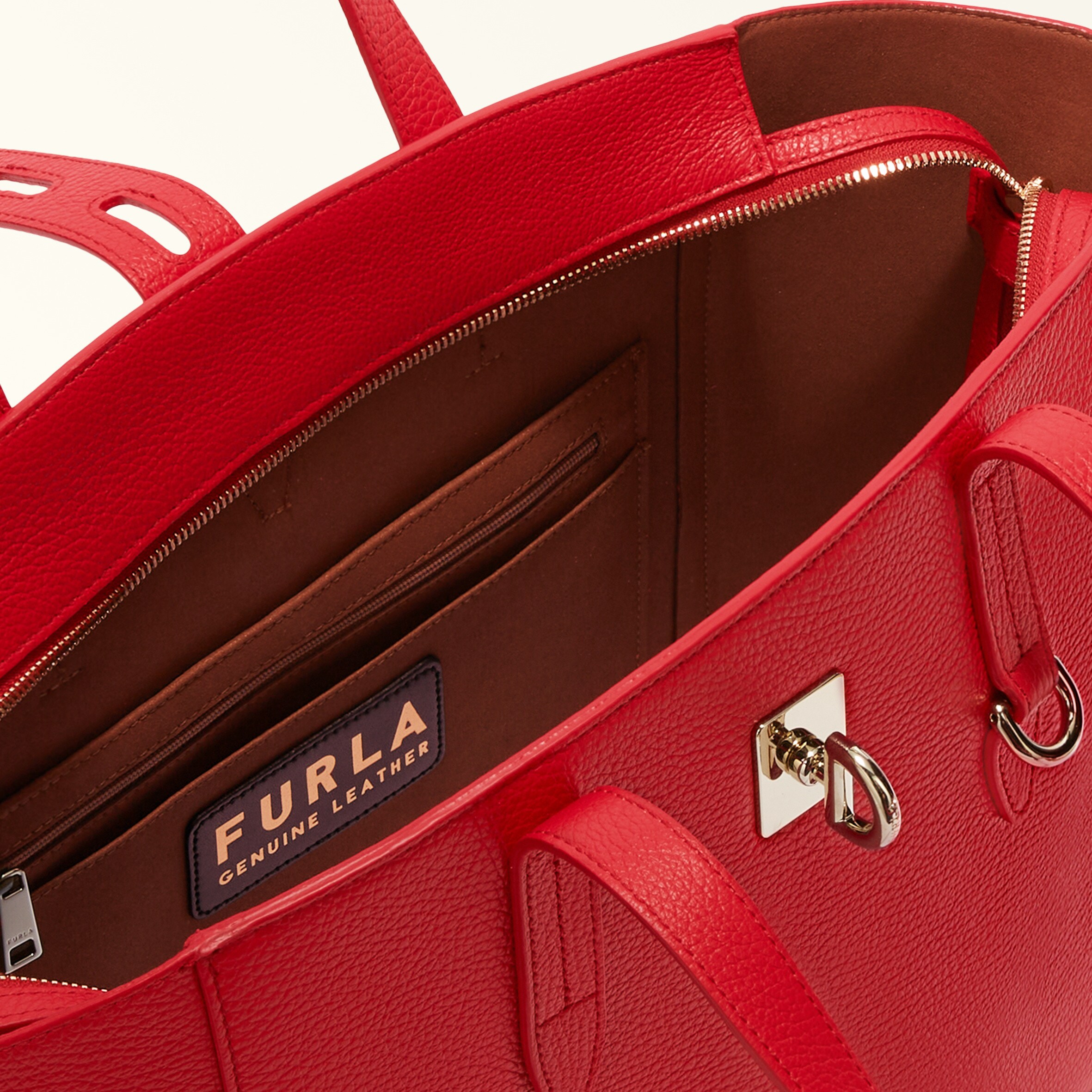 Tote M ROSSO VENEZIANO Furla Net | Furla US